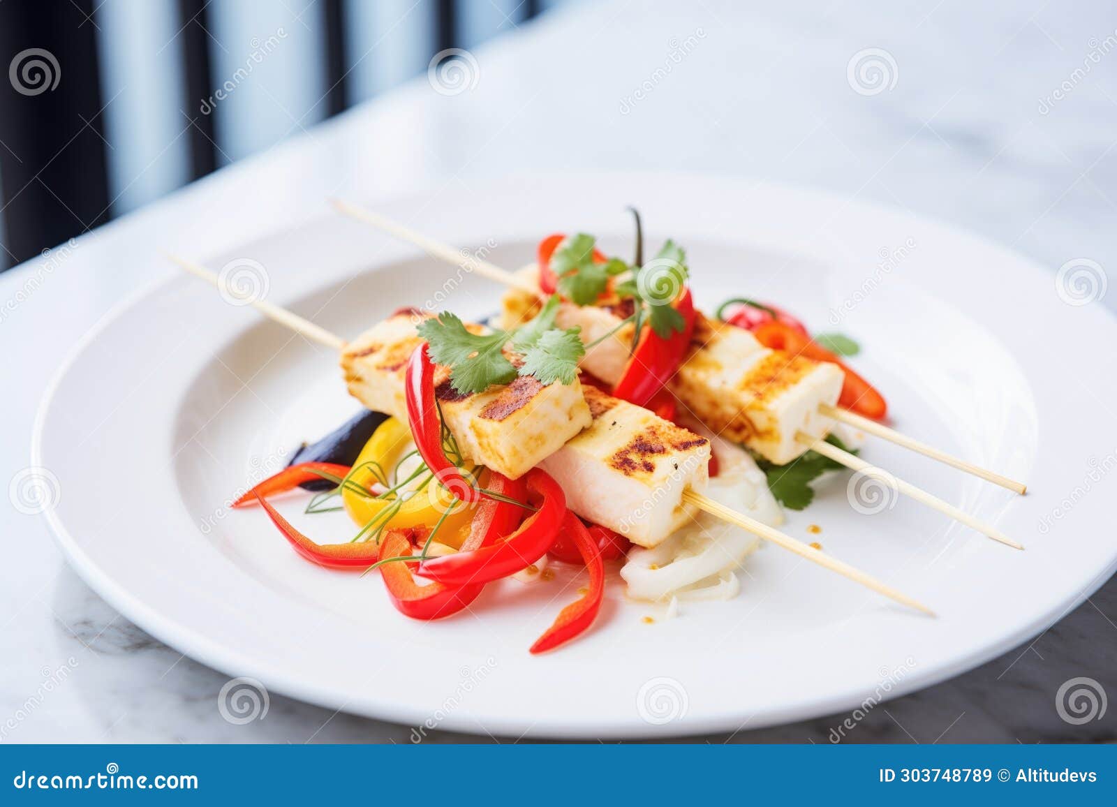 Halloumi Grilled Cheese And Mint Cartoon Icon | CartoonDealer.com ...