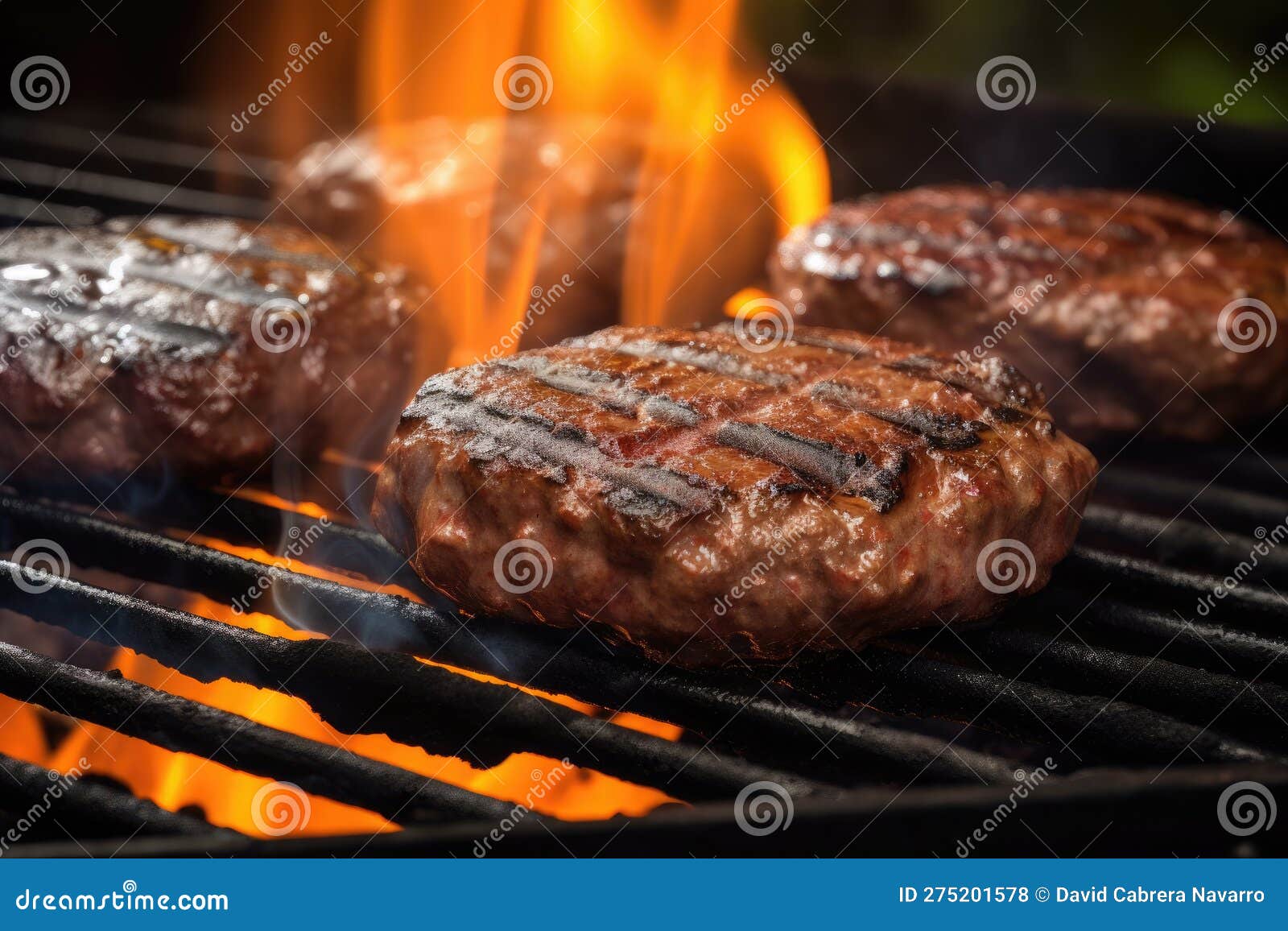 Hamburger Meat Production Line With An Overlaying Blueprint Drawn In ...