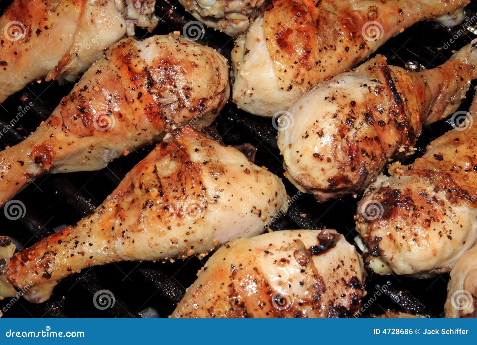 Grilled Legs stock photo. Image of outside, closeup, beef - 4728686