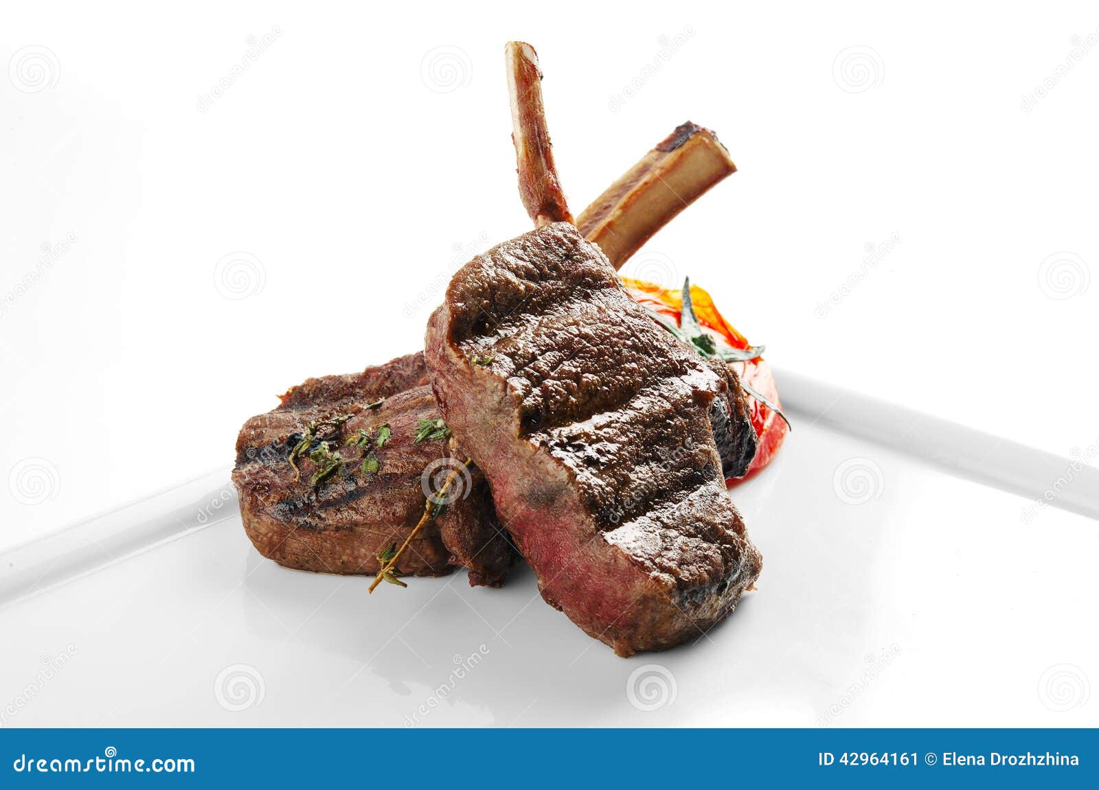 Grilled meat closeup view stock image. Image of fashion - 42964161
