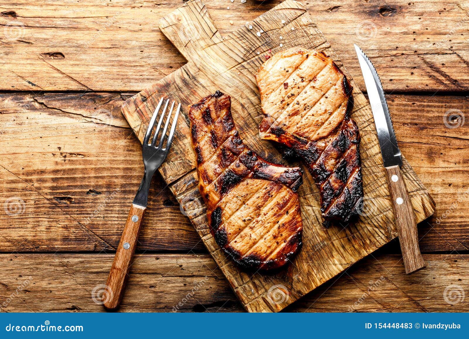 Grilled meat stock image. Image of bone, nutrition, grill - 154448483