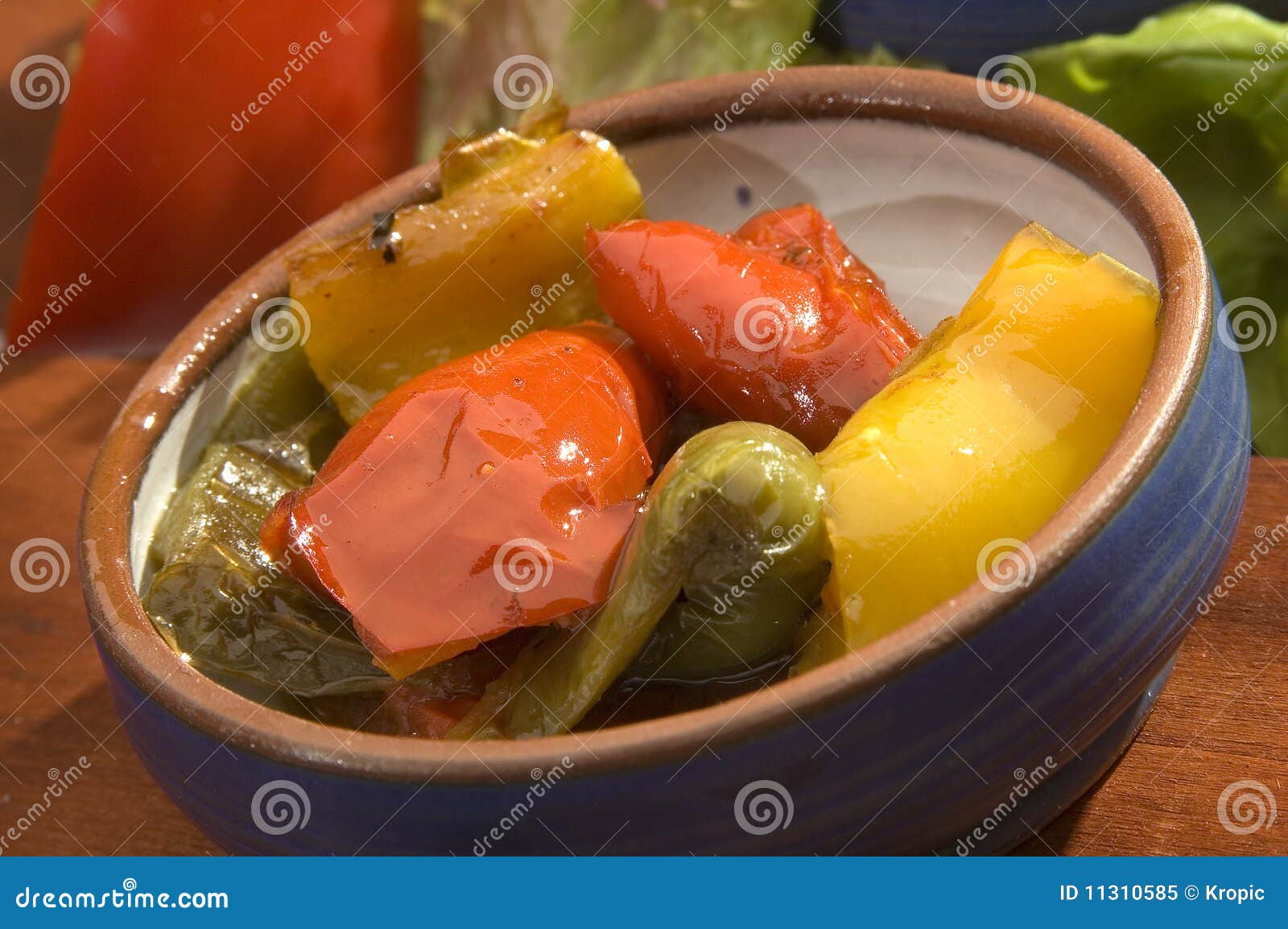 Grilled pepper stock image. Image of food, capsicum, grill - 11310585
