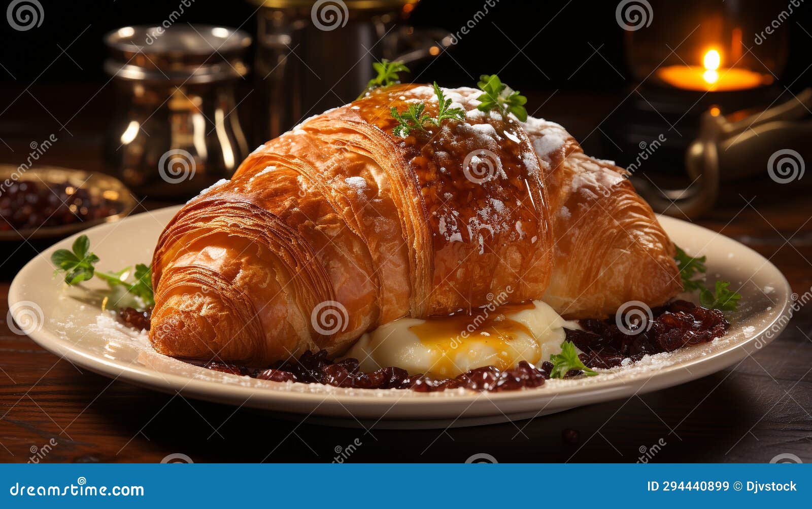 Grilled Pork Fillet on Plate, Cooked To Perfection Generated by AI ...