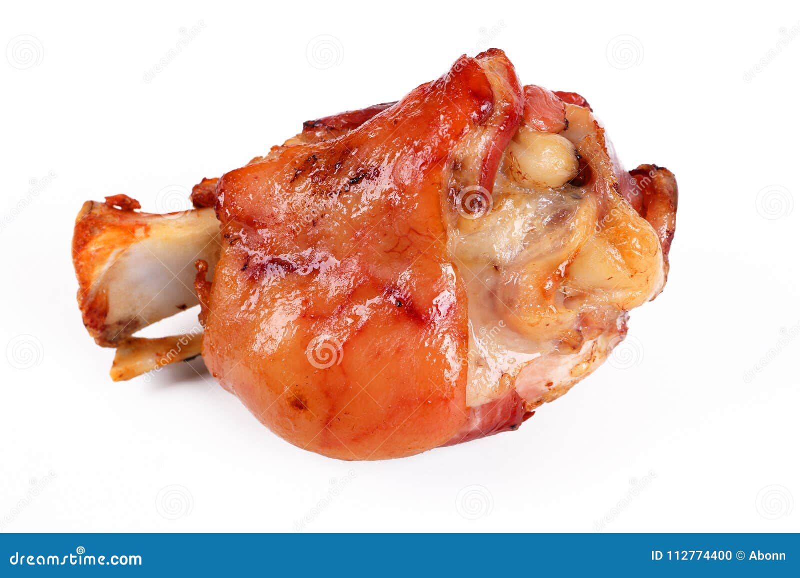 A grilled pork knuckle stock photo. Image of bavaria - 112774400