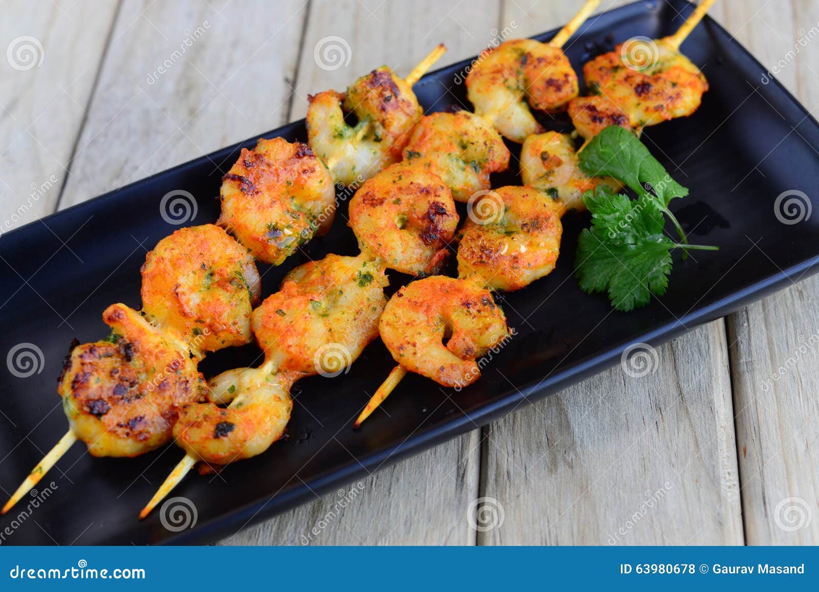 Grilled prawns stock photo. Image of time, prawns, dish - 63980678
