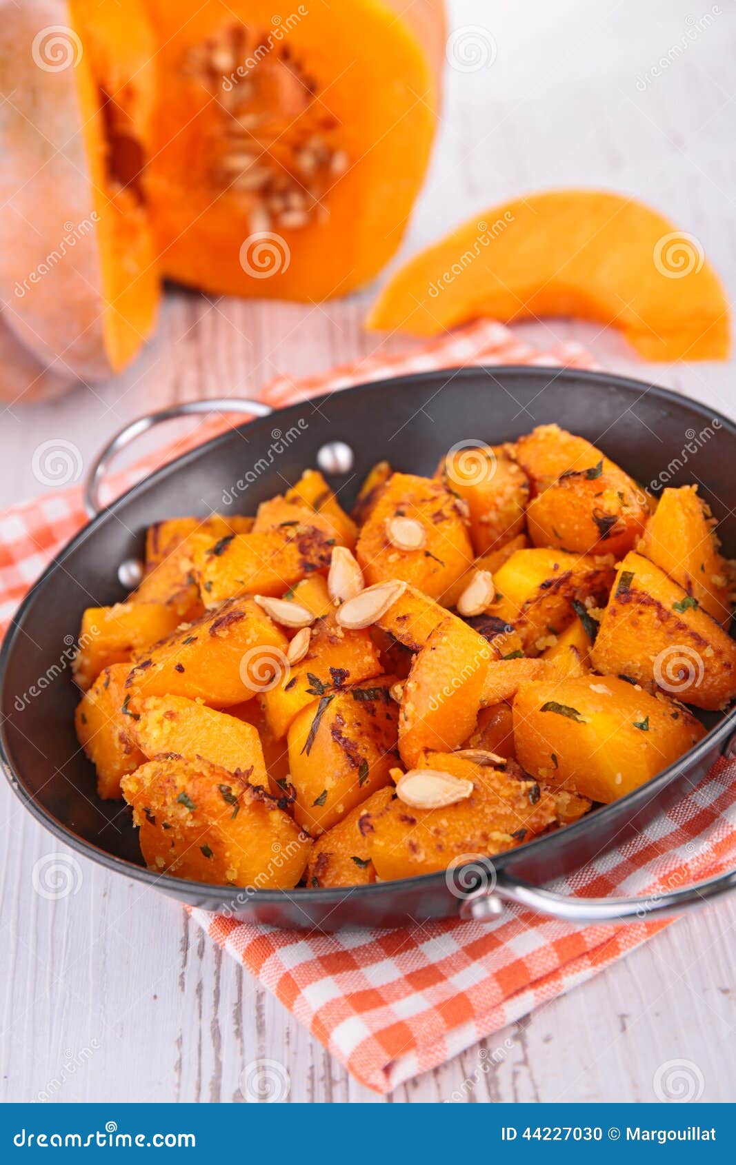 Grilled pumpkin stock photo. Image of appetizer, fried - 44227030