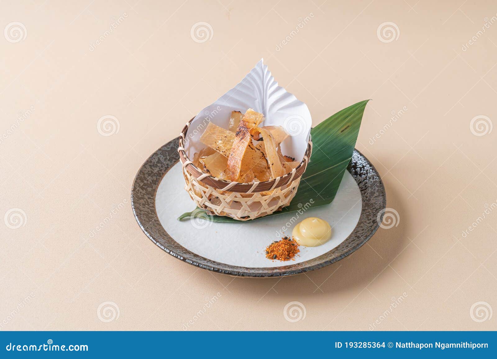 Grilled ray fin (EIHIRE stock photo. Image of alcoholic - 193285364