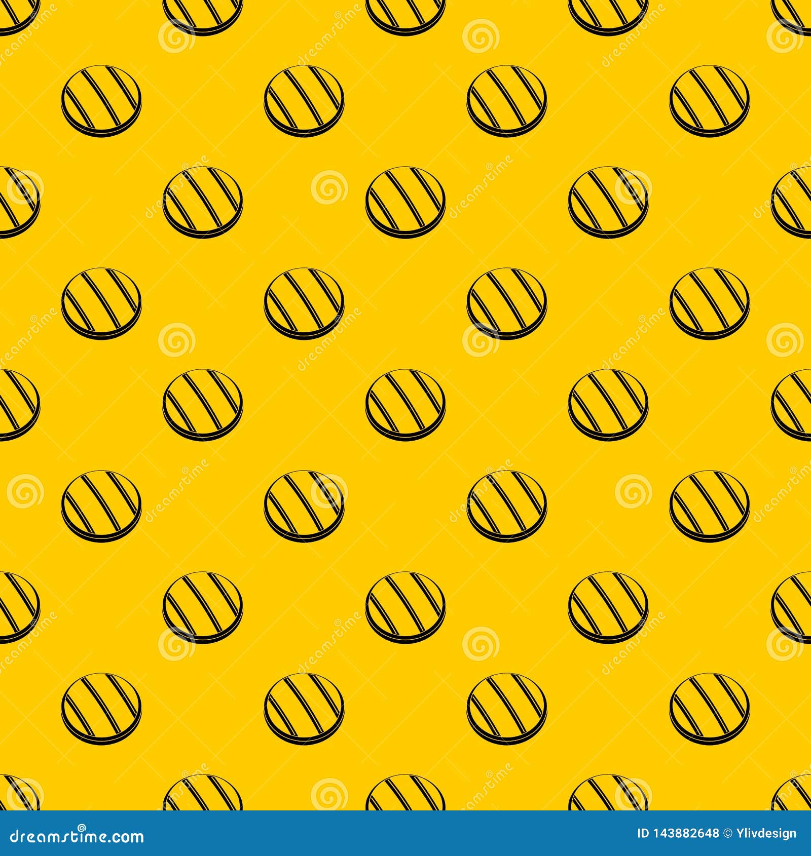 Grilled Round Beef Steak Pattern Vector Stock Vector Illustration Of Fresh Pattern 143882648