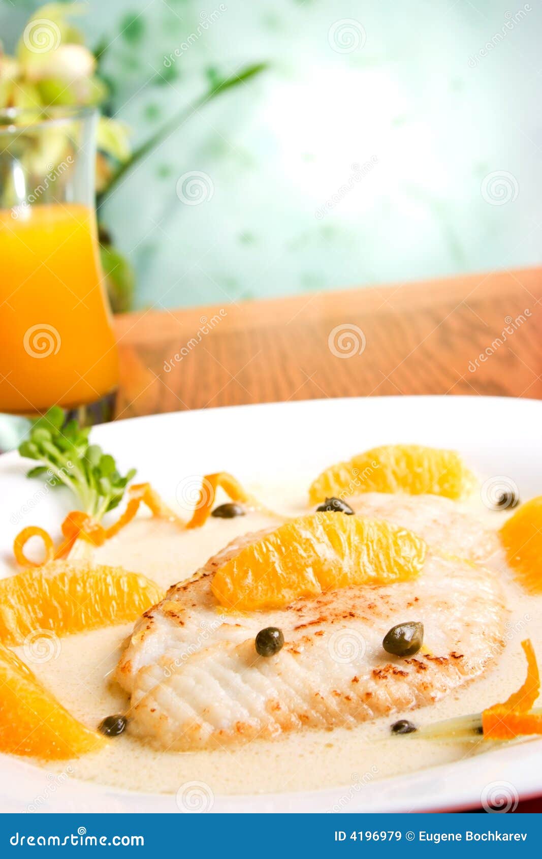 Grilled skate stock image. Image of fillet, healthy, lunch - 4196979