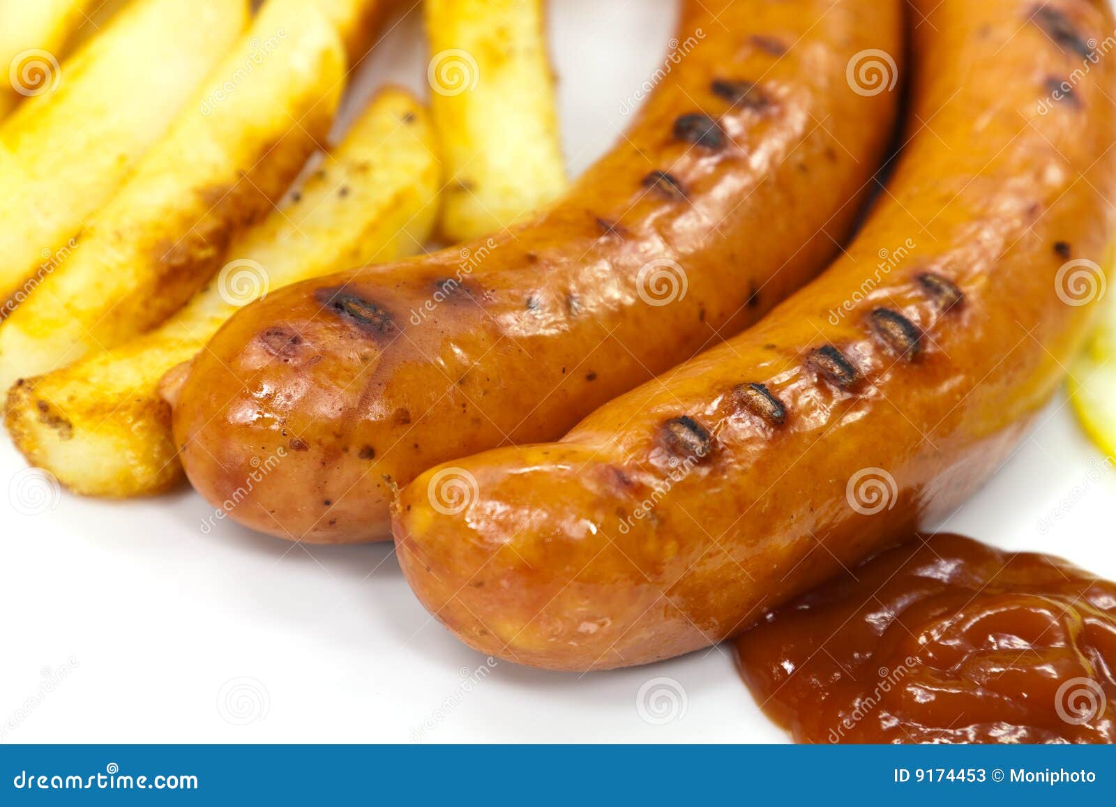 Grilled and Sliced Fresh Pork Sausage Stock Image - Image of peppercorn ...