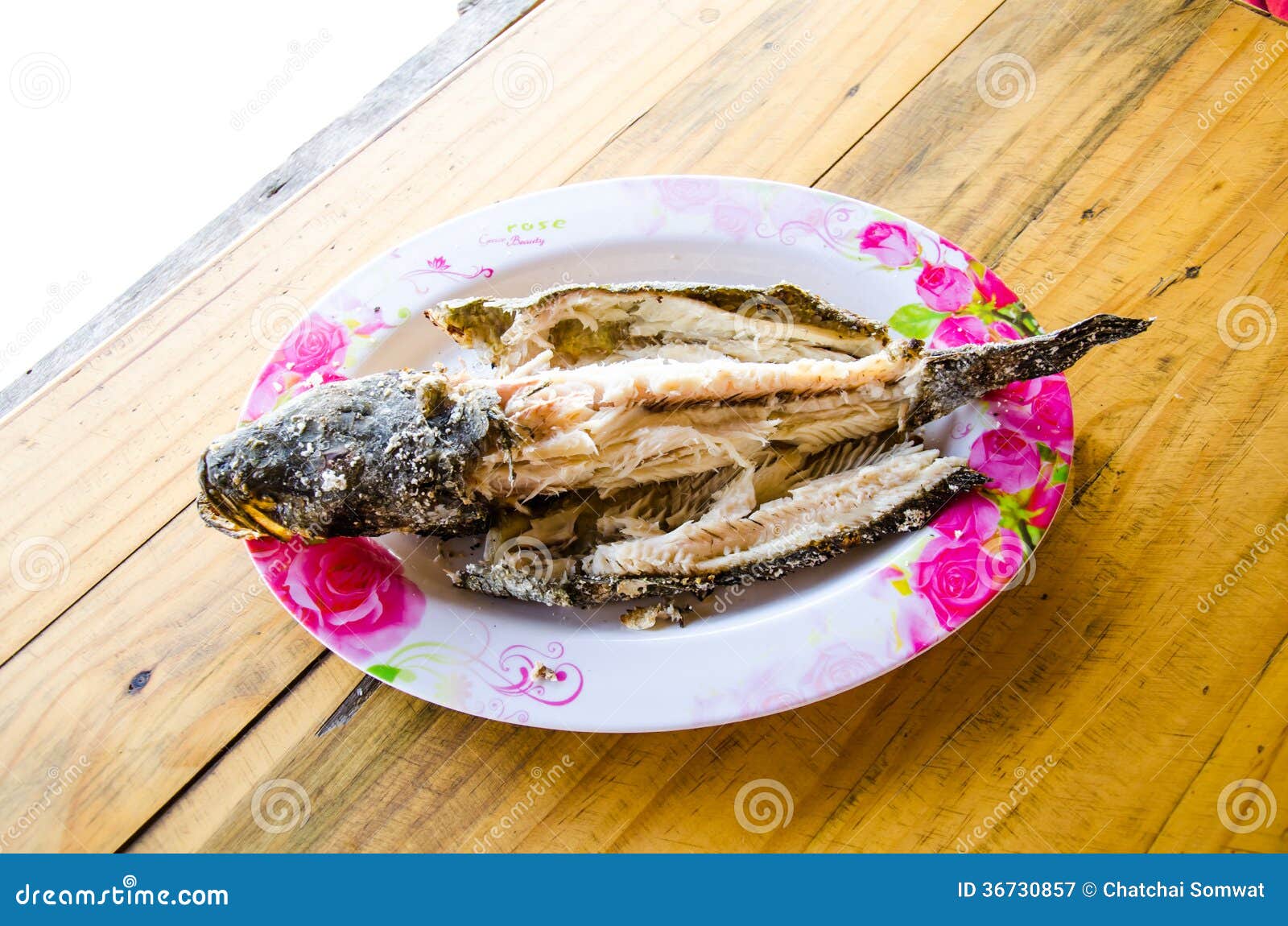 Grilled snakehead fish stock image. Image of dish, broil - 36730857