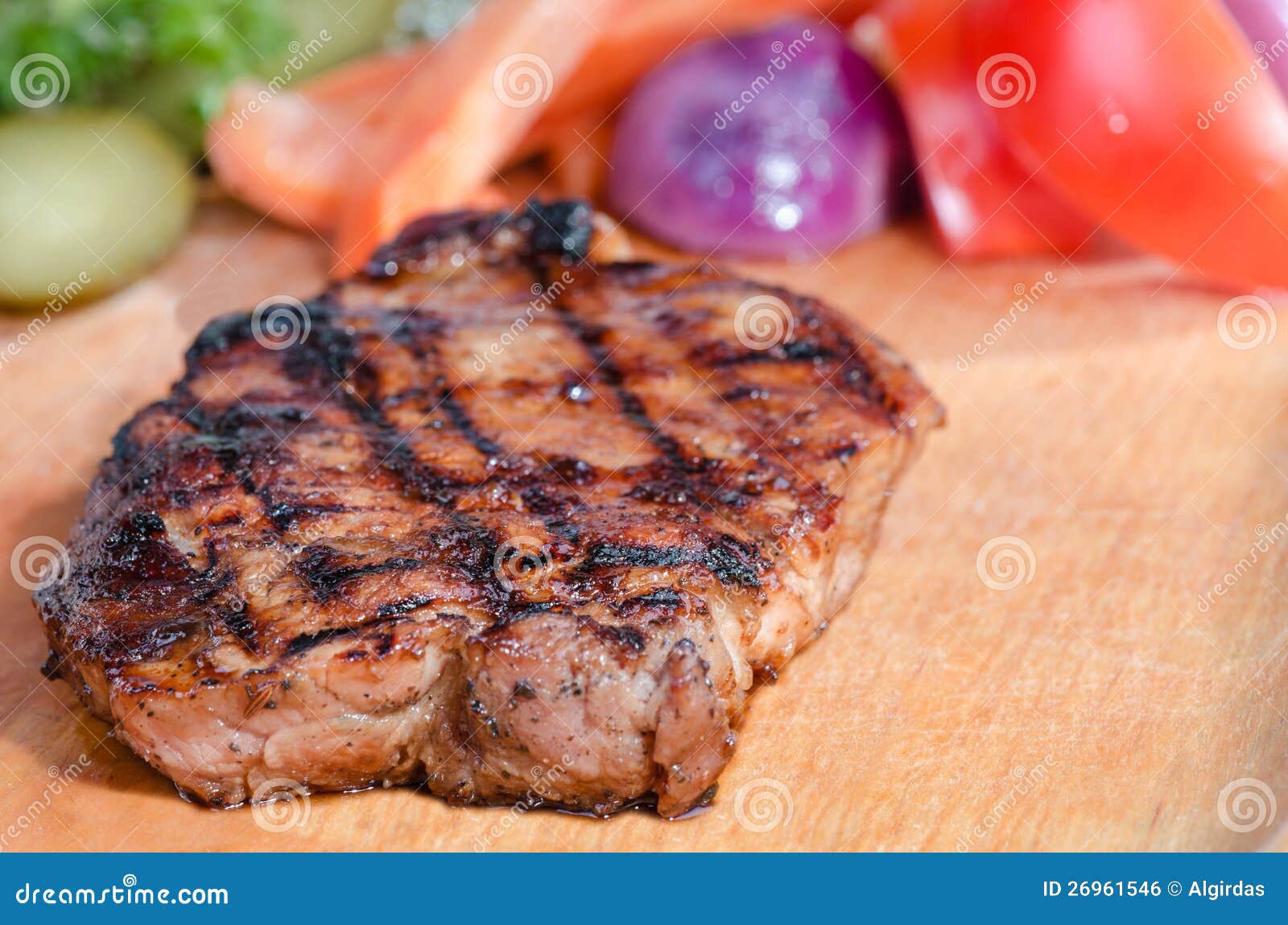 Grilled steak stock photo. Image of restaurant, food - 26961546