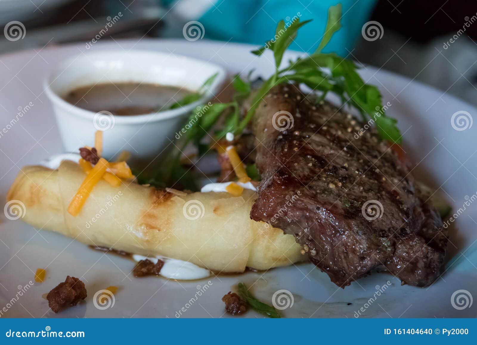 Steak stock photo. Image of delicious, main, protein - 161404640