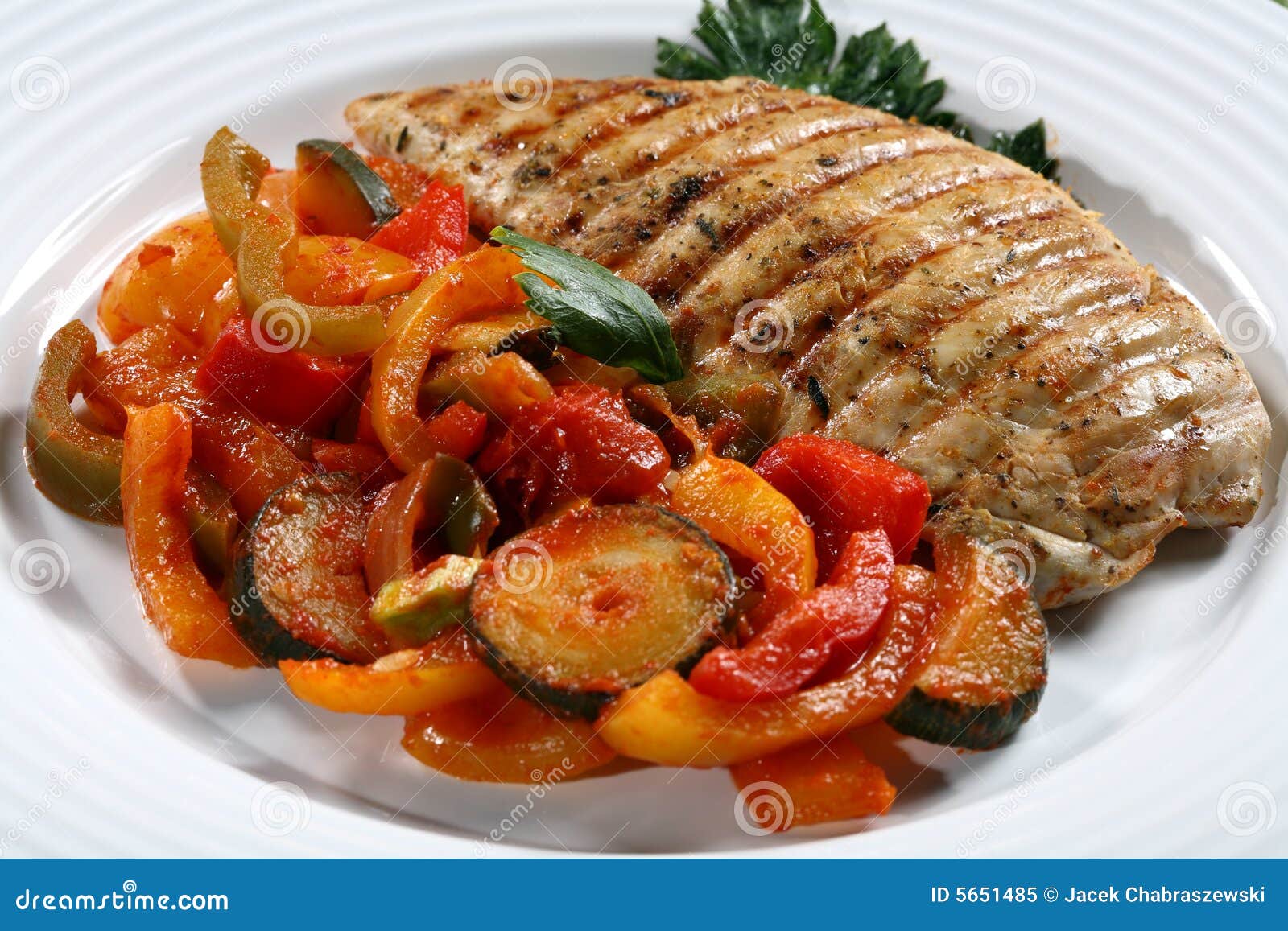 Grilled turkey fillet stock image. Image of dining, dieting - 5651485