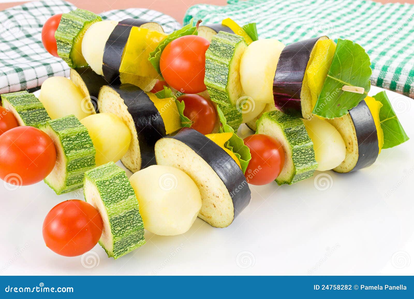 Grilled Vegetables and Bay Leaves Stock Photo - Image of tomatoes ...