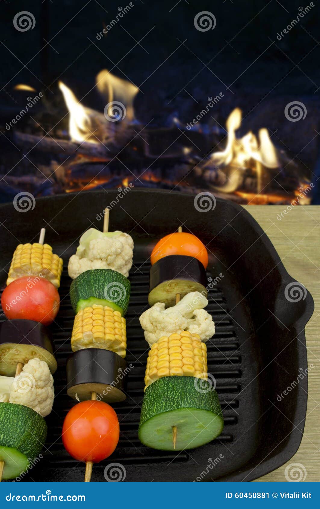 Grillin Veggies on the Table Stock Image - Image of food, grillin: 60450881
