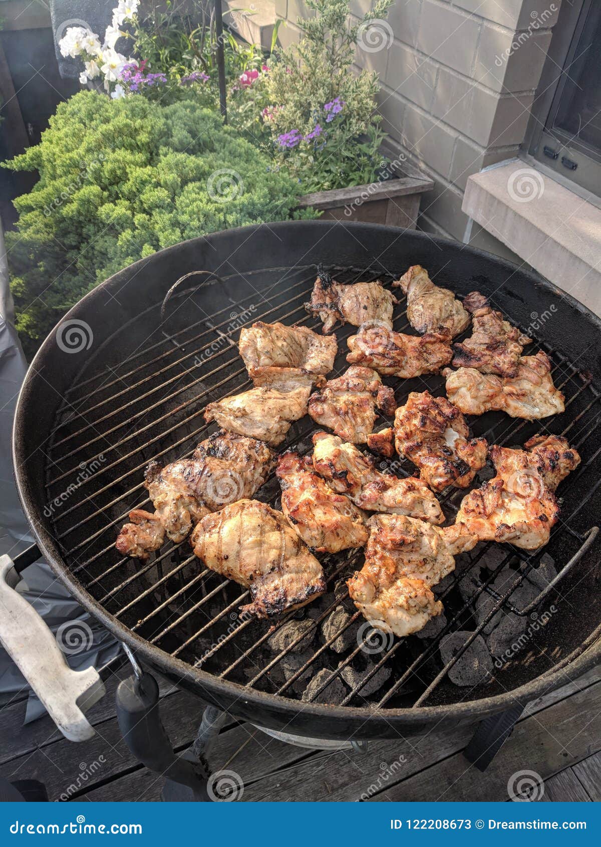 Grilling chilling chef stock image. Image of grilling - 122208673