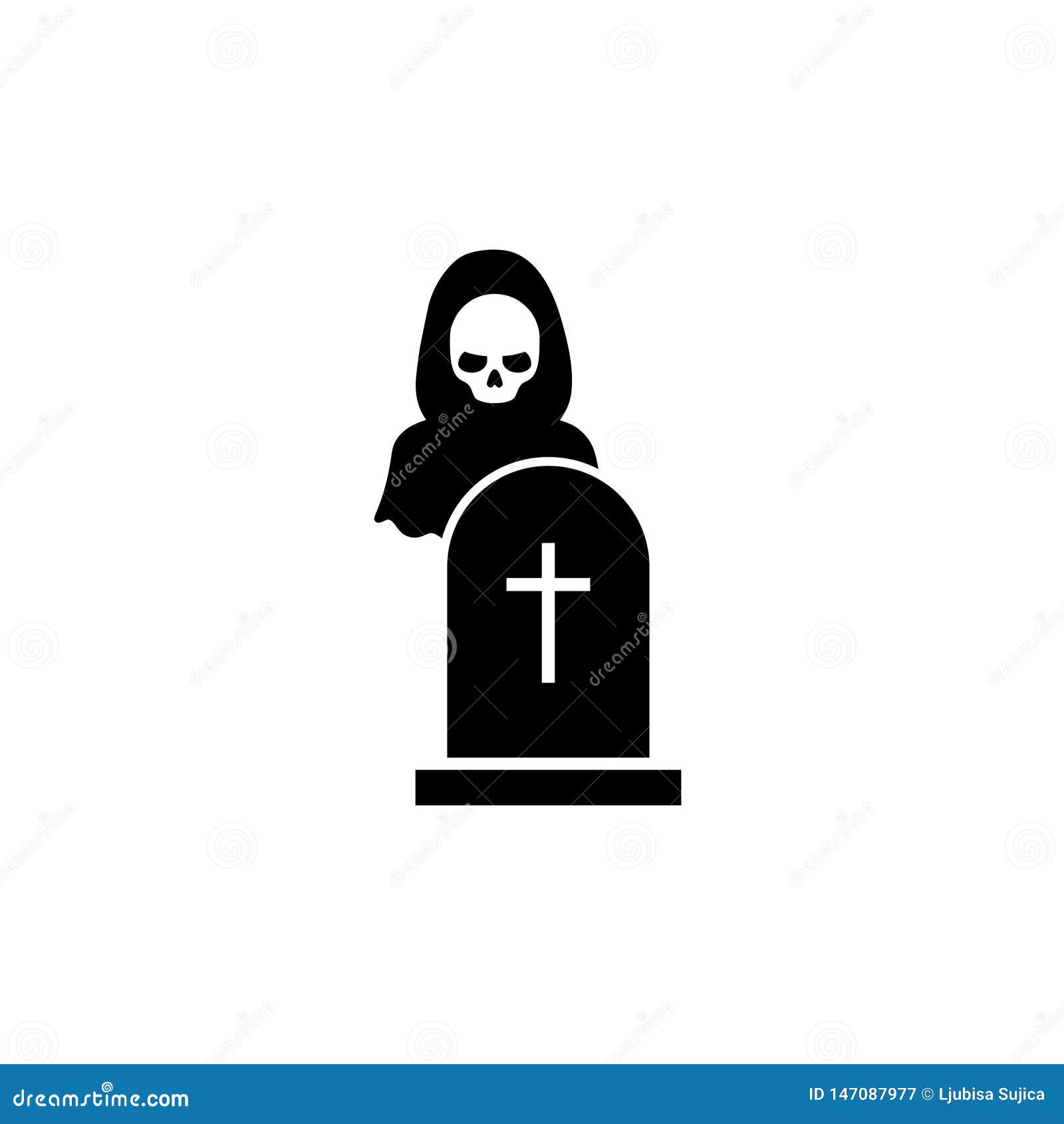 Funeral, Reaper Icon. Element Of Death Icon For Mobile Concept And Web ...