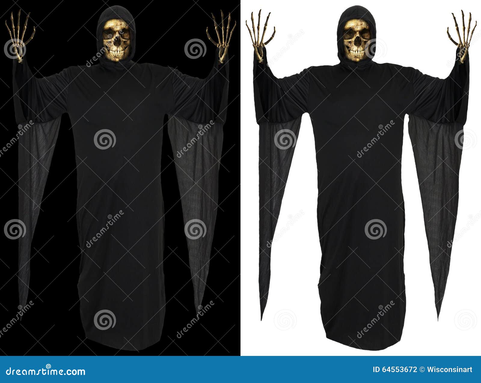 Grim Reaper Blood Splatter Royalty-Free Stock Image | CartoonDealer.com ...