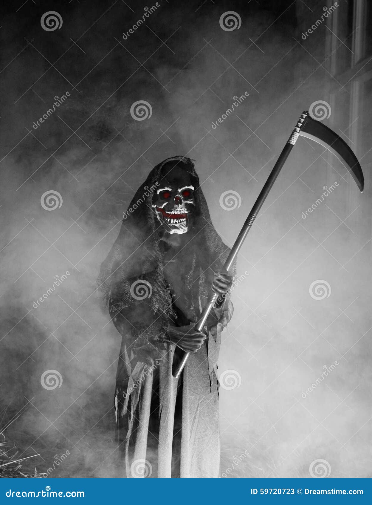 Grim Reaper stock image. Image of fall, halloween, occult - 59720723