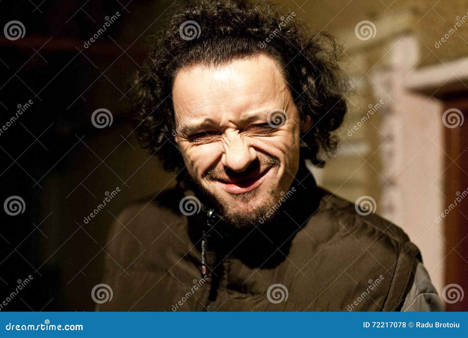 Grimacing man stock photo. Image of grimacing, expression - 72217078