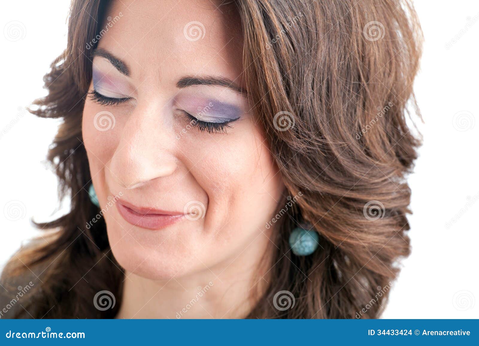 Grimacing Woman stock photo. Image of caucasian, menstruation - 34433424