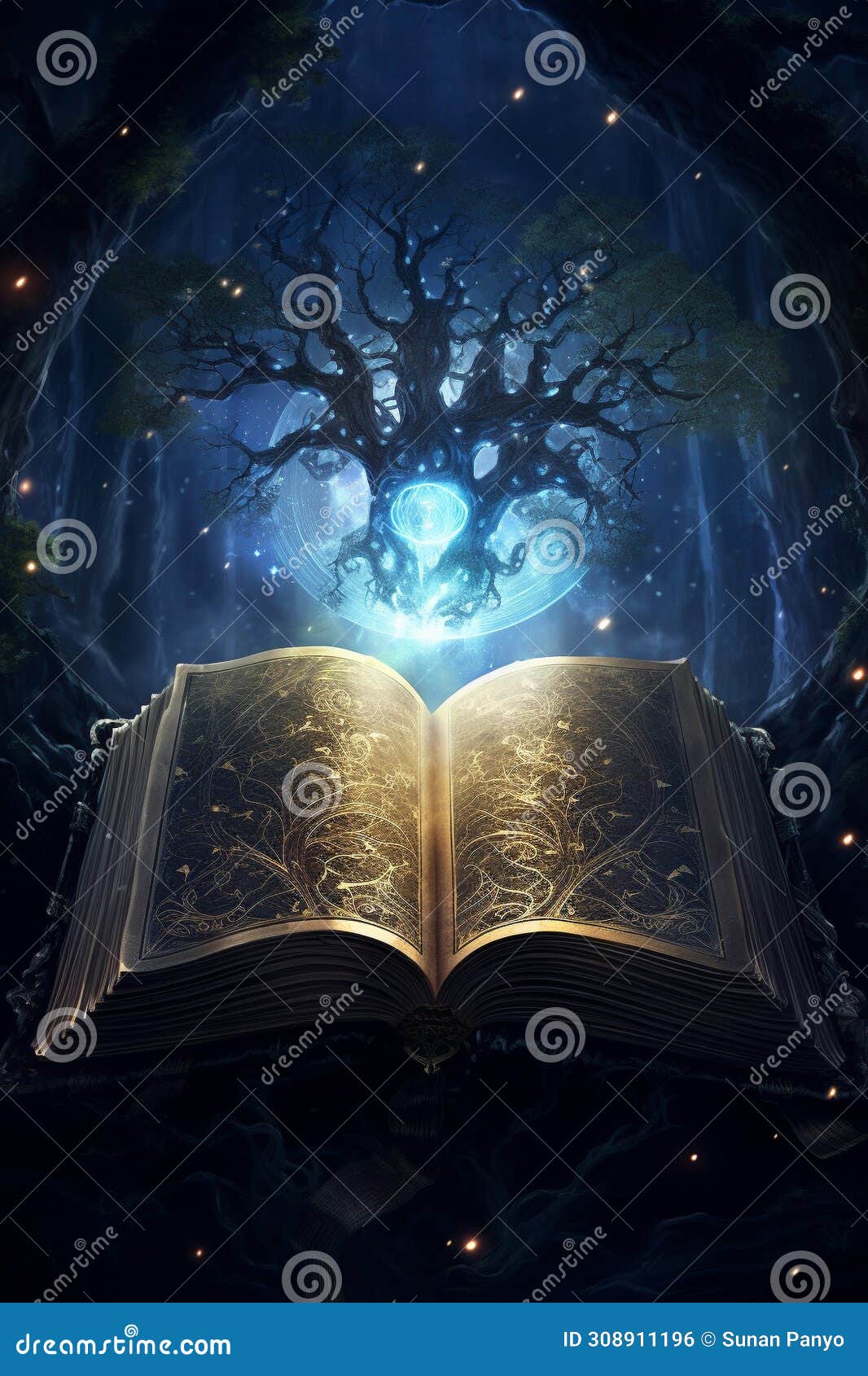 The Forbidden Knowledge Stock Image | CartoonDealer.com #24250411