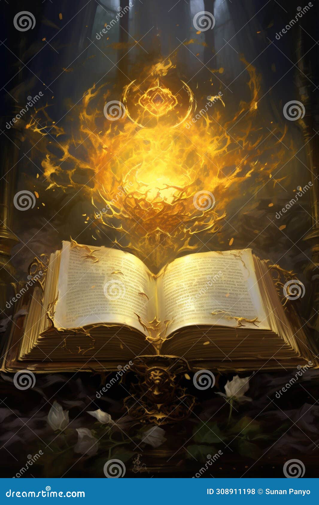 The Forbidden Knowledge Stock Image | CartoonDealer.com #24250411