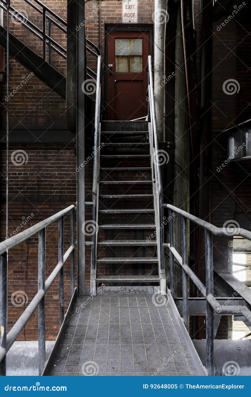 Staircase In An Abandoned Pripyat Building, Chernobyl Exclusion Zone ...
