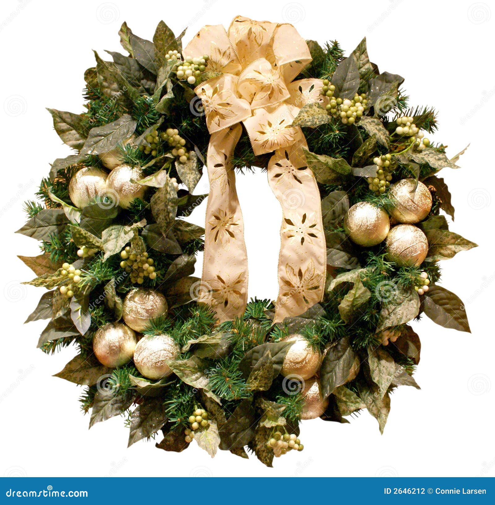 Grinalda do Natal foto de stock. Imagem de bagas, festivo - 2646212
