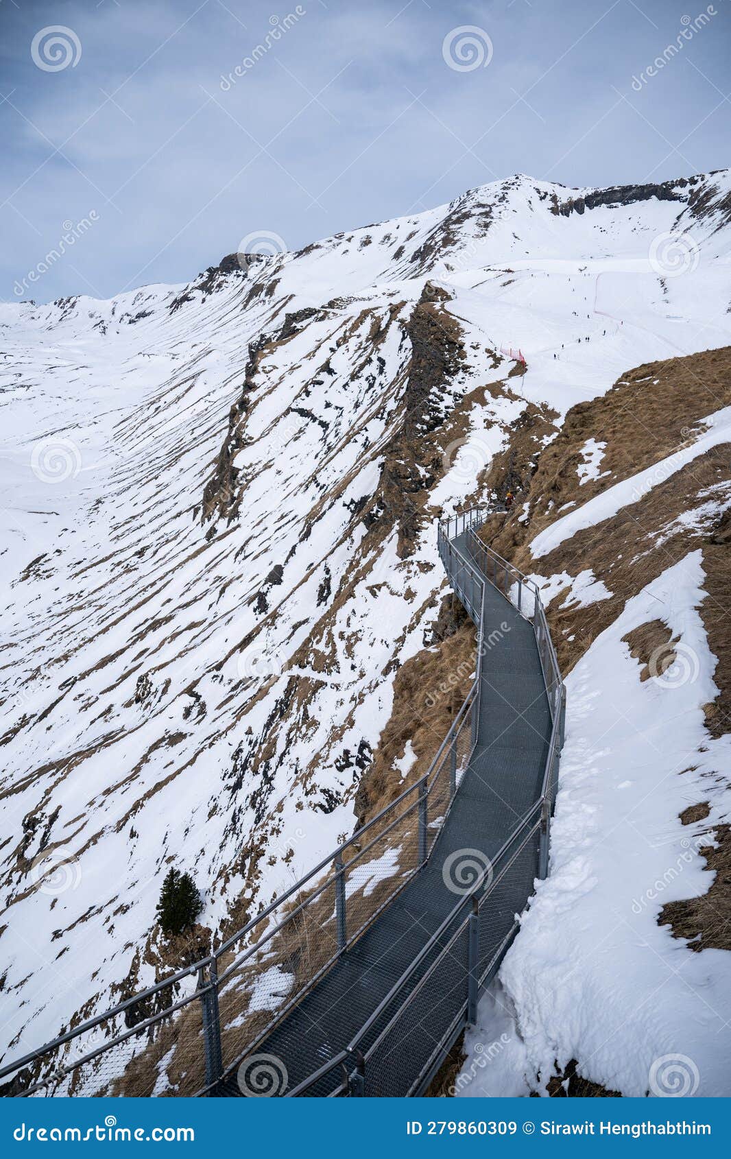 Grindelwald First, Switzerland .First Cliff Walk Viewing Platform on ...