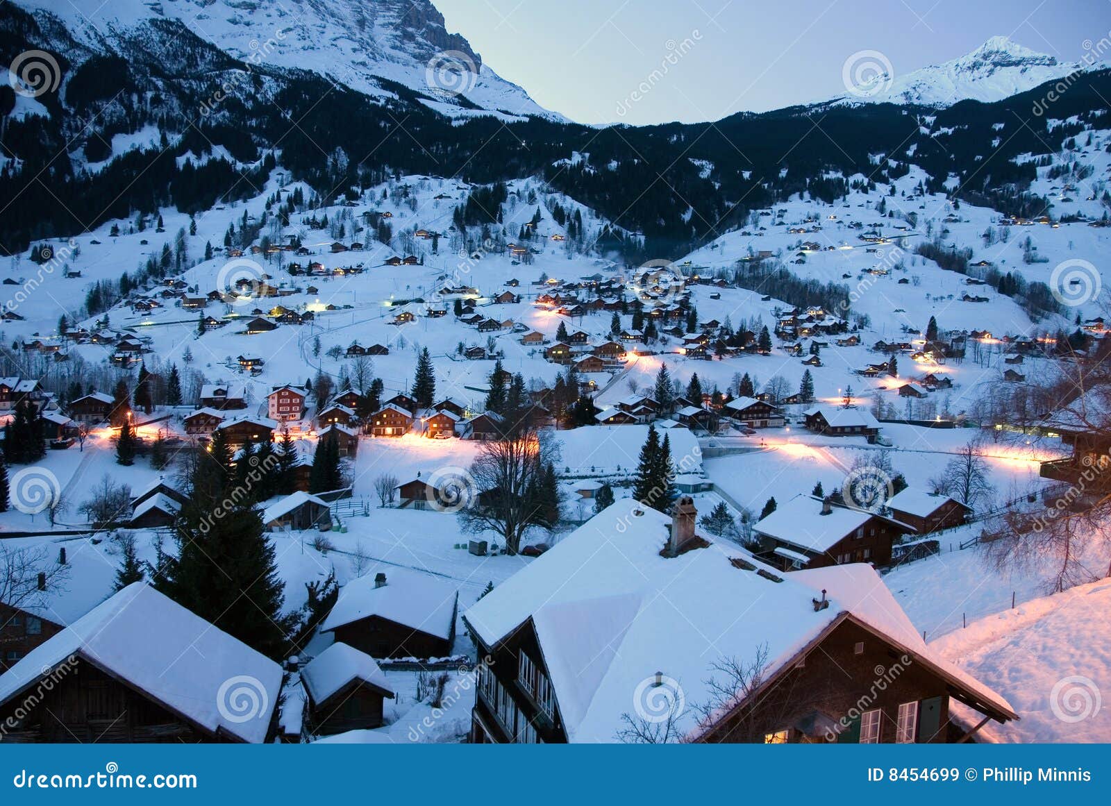 Grindelwald - Switzerland stock image. Image of destination - 8454699
