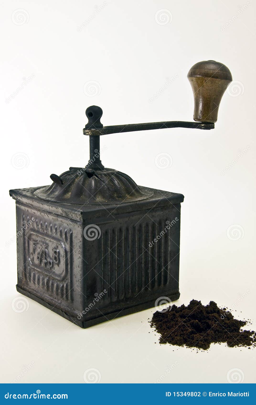 Grinder coffee stock photo. Image of milling, ancient - 15349802