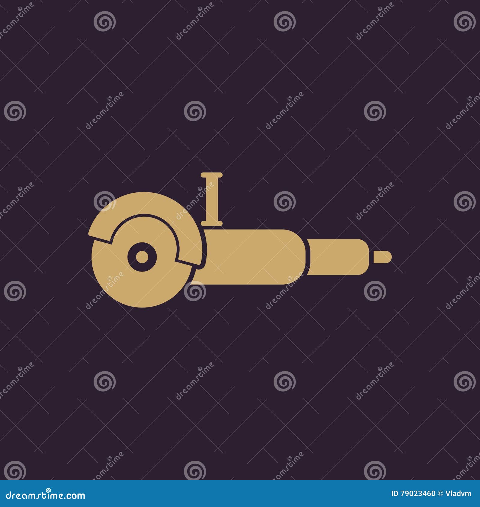 The Grinder Icon. Grinder Symbol Stock Vector - Illustration of danger ...