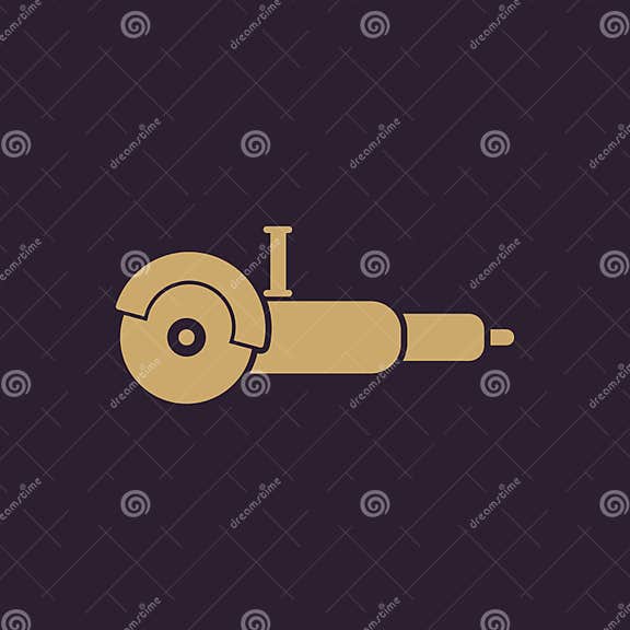 The Grinder Icon. Grinder Symbol Stock Vector - Illustration of danger ...
