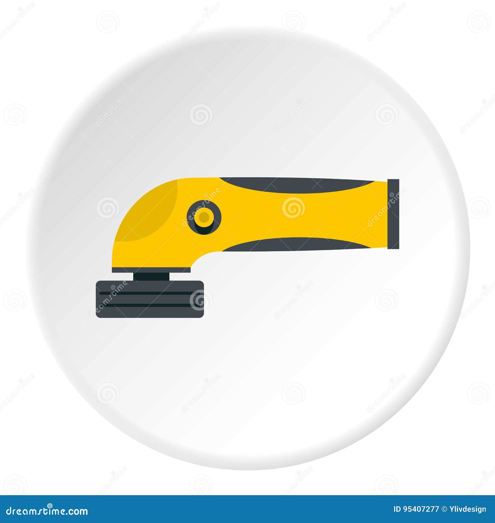 Grinder Machine Icon Circle Stock Vector - Illustration of grinder ...