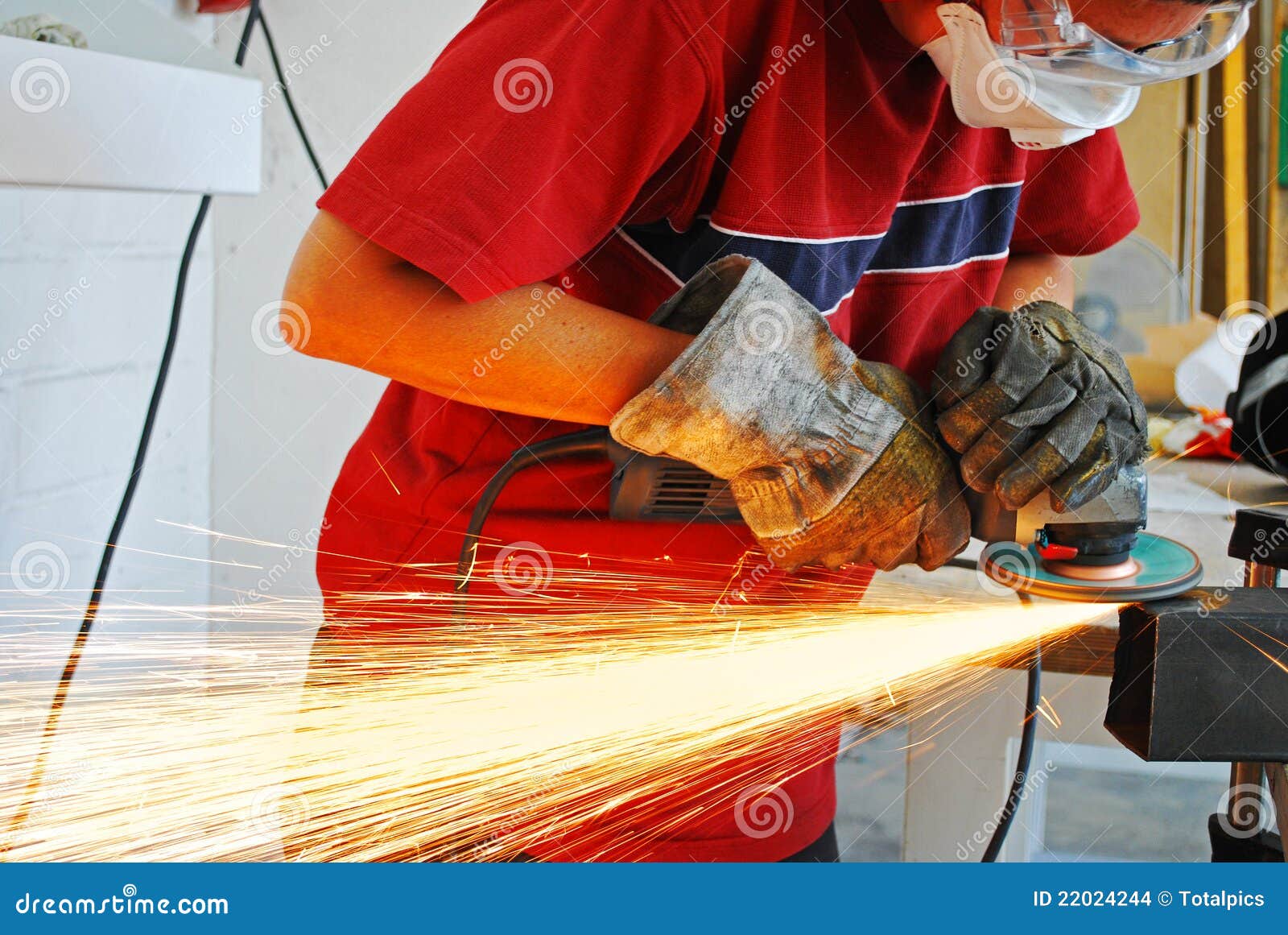 Grinder metal worker stock photo. Image of workbench - 22024244