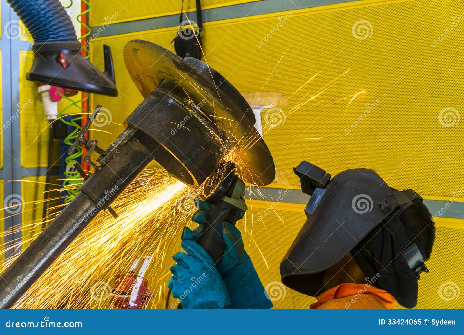 Grinder pipe work stock image. Image of equipment, industry - 33424065