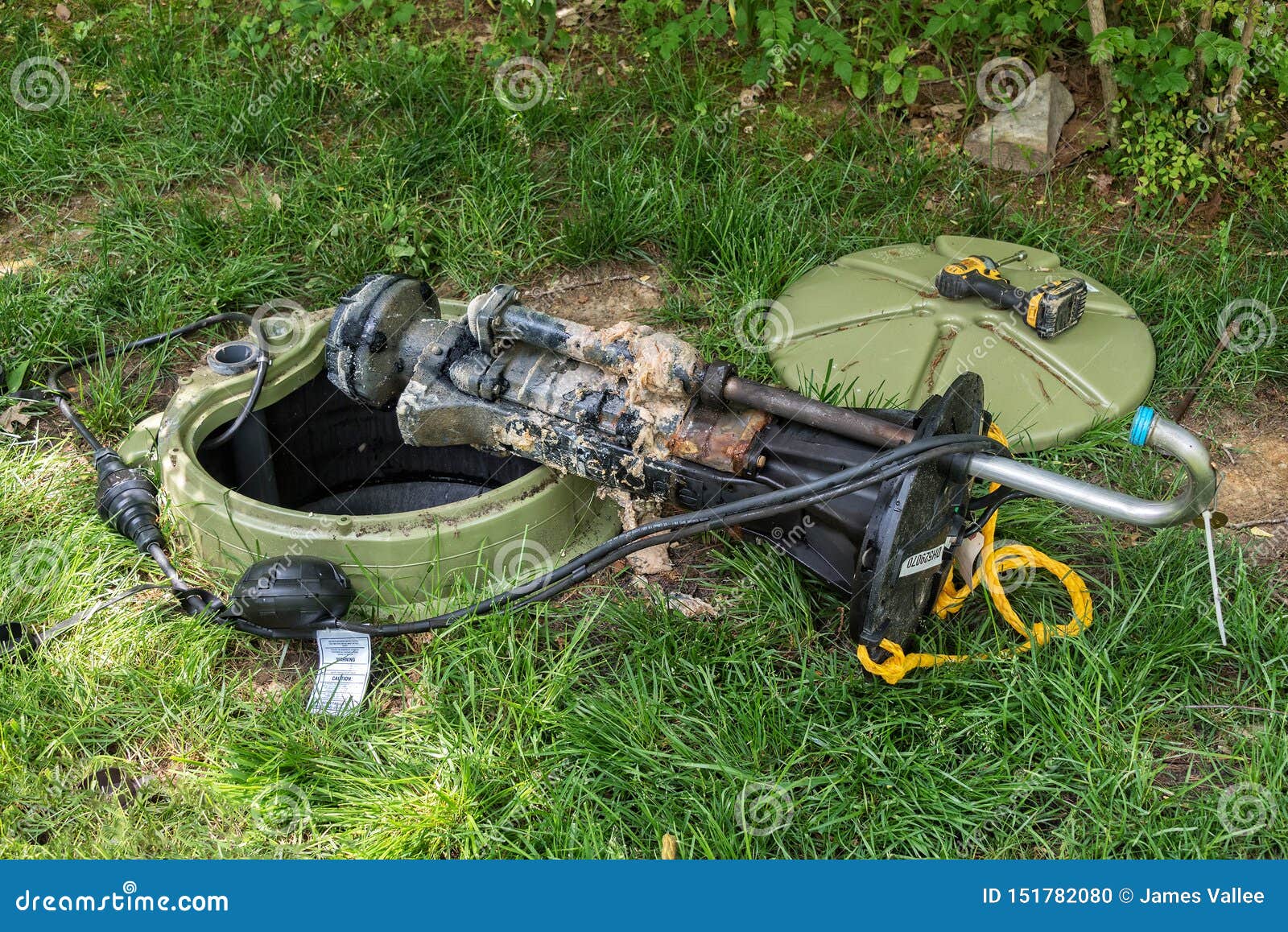 Grinder Pump Covered in Grease Stock Photo - Image of pump, environment ...