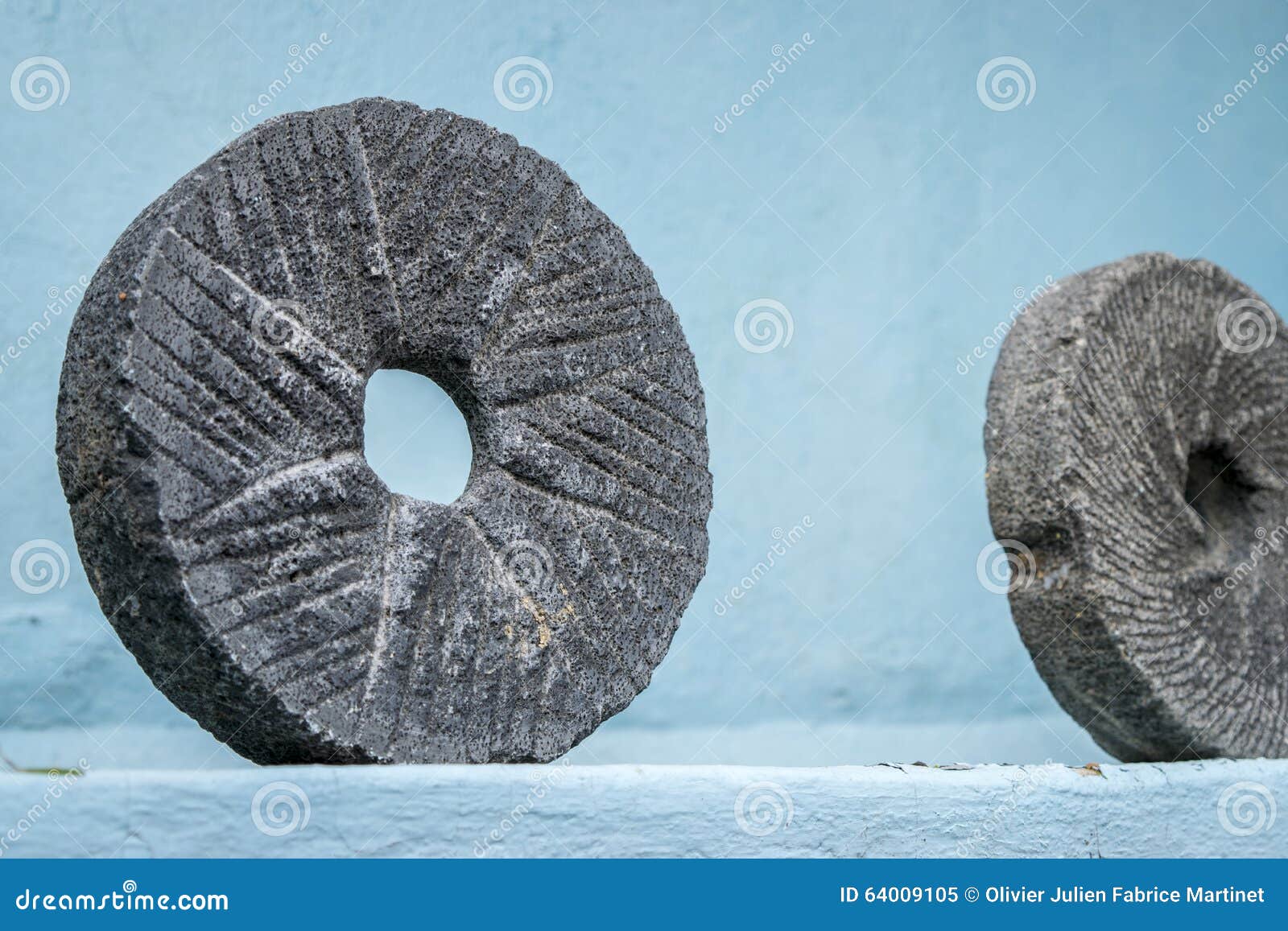 Grinder Stone stock image. Image of mill, historical - 64009105