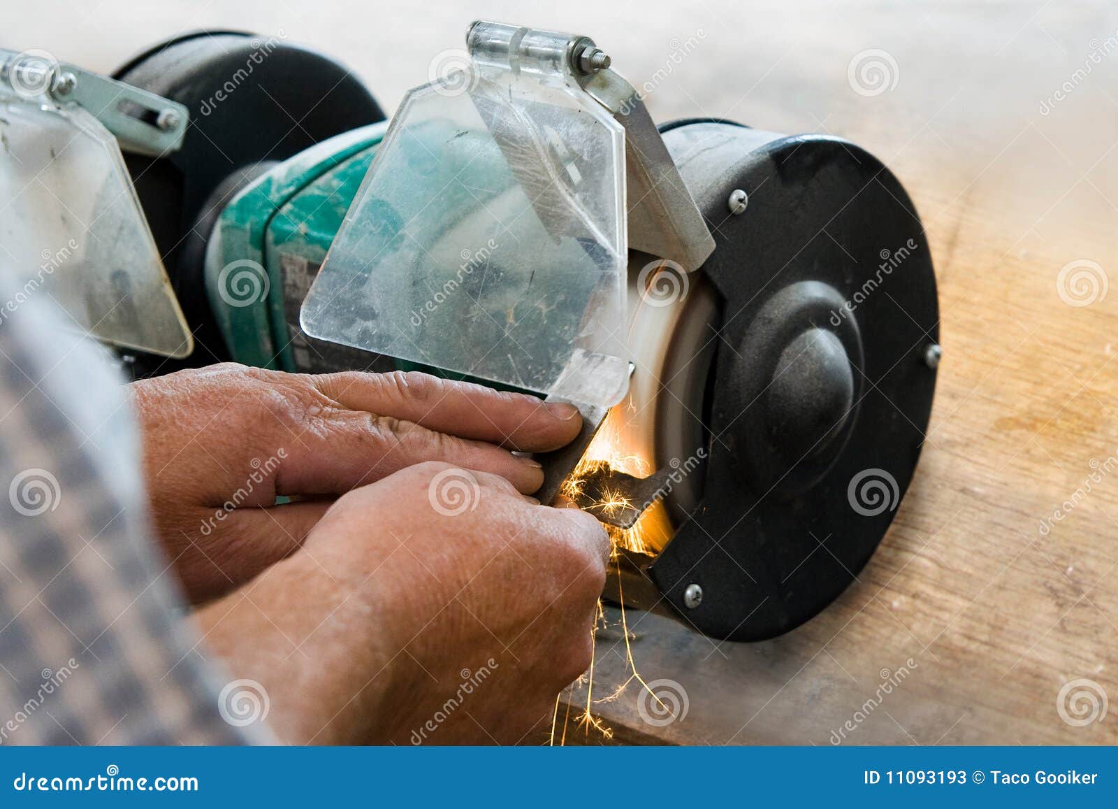 Grinding stock image. Image of grinding, grind, spark - 11093193