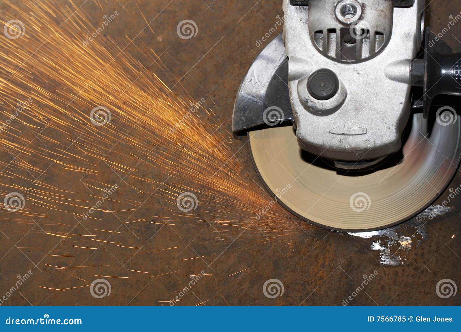 Grinding stock image. Image of tools, safety, metal, grinding - 7566785
