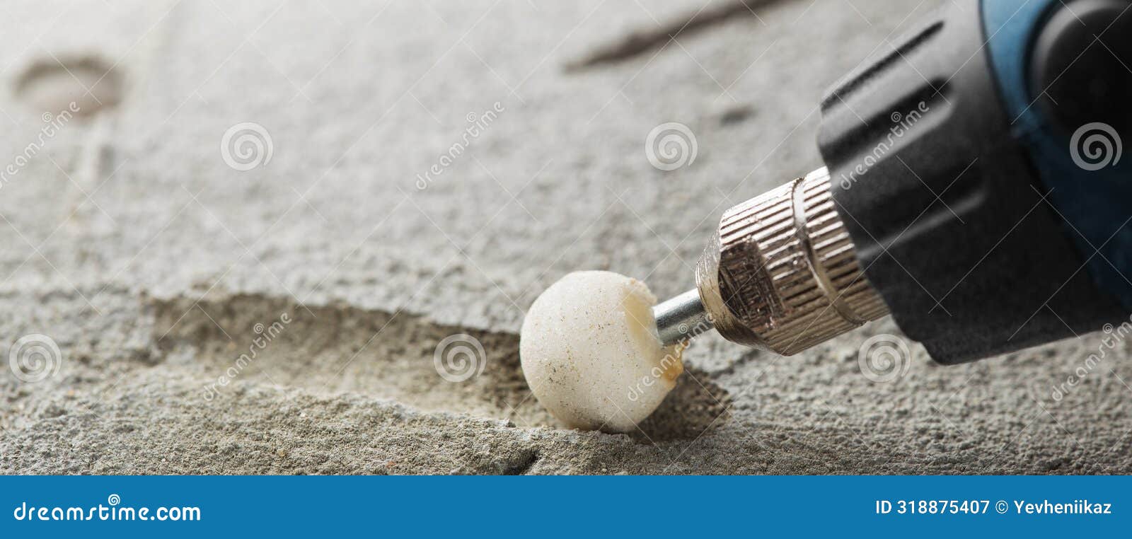 Grinding Bevel of Ceramic Tiles by Grinding Stone Using Drill Stock ...