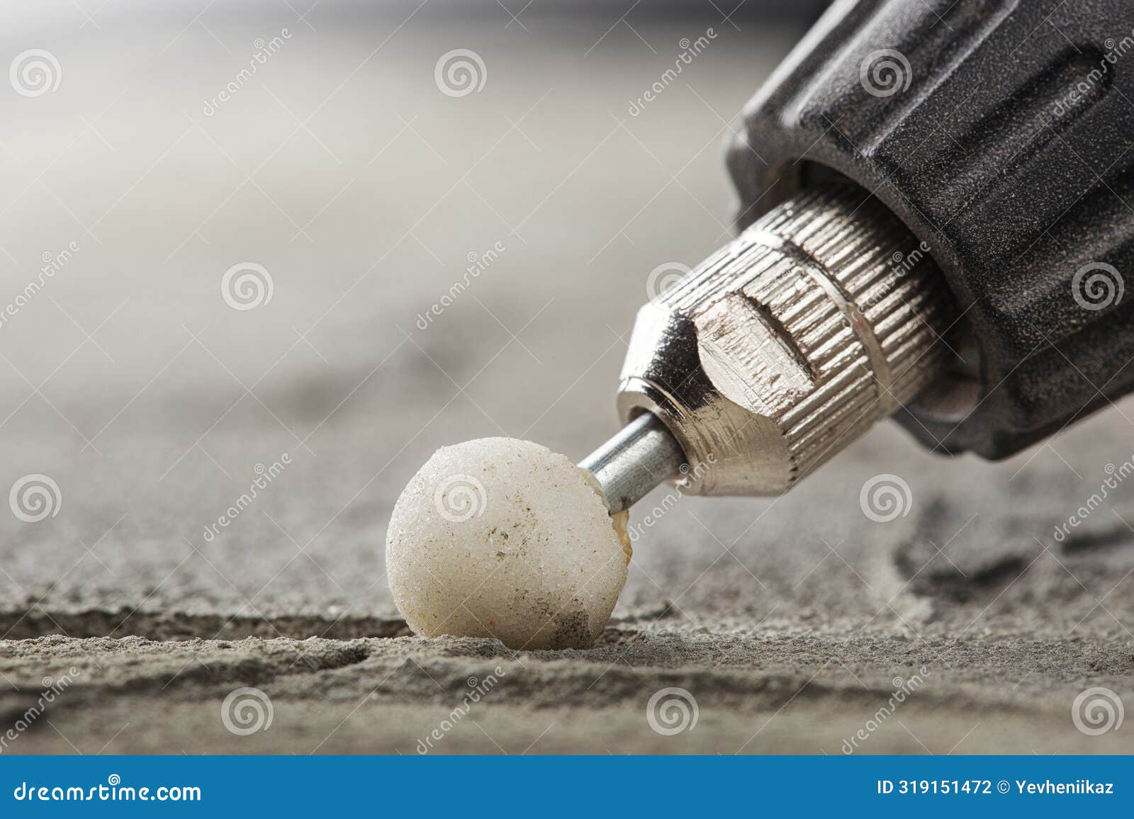 Grinding Bevel of Ceramic Tiles by Grinding Stone Using Drill Stock ...