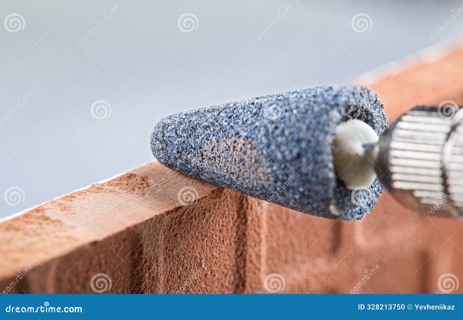 Grinding Bevel of Ceramic Tiles by Grinding Stone Using Drill Stock ...