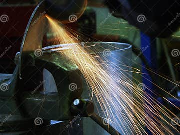 GRINDING colour METAL stock image. Image of texture, closeup - 4195449