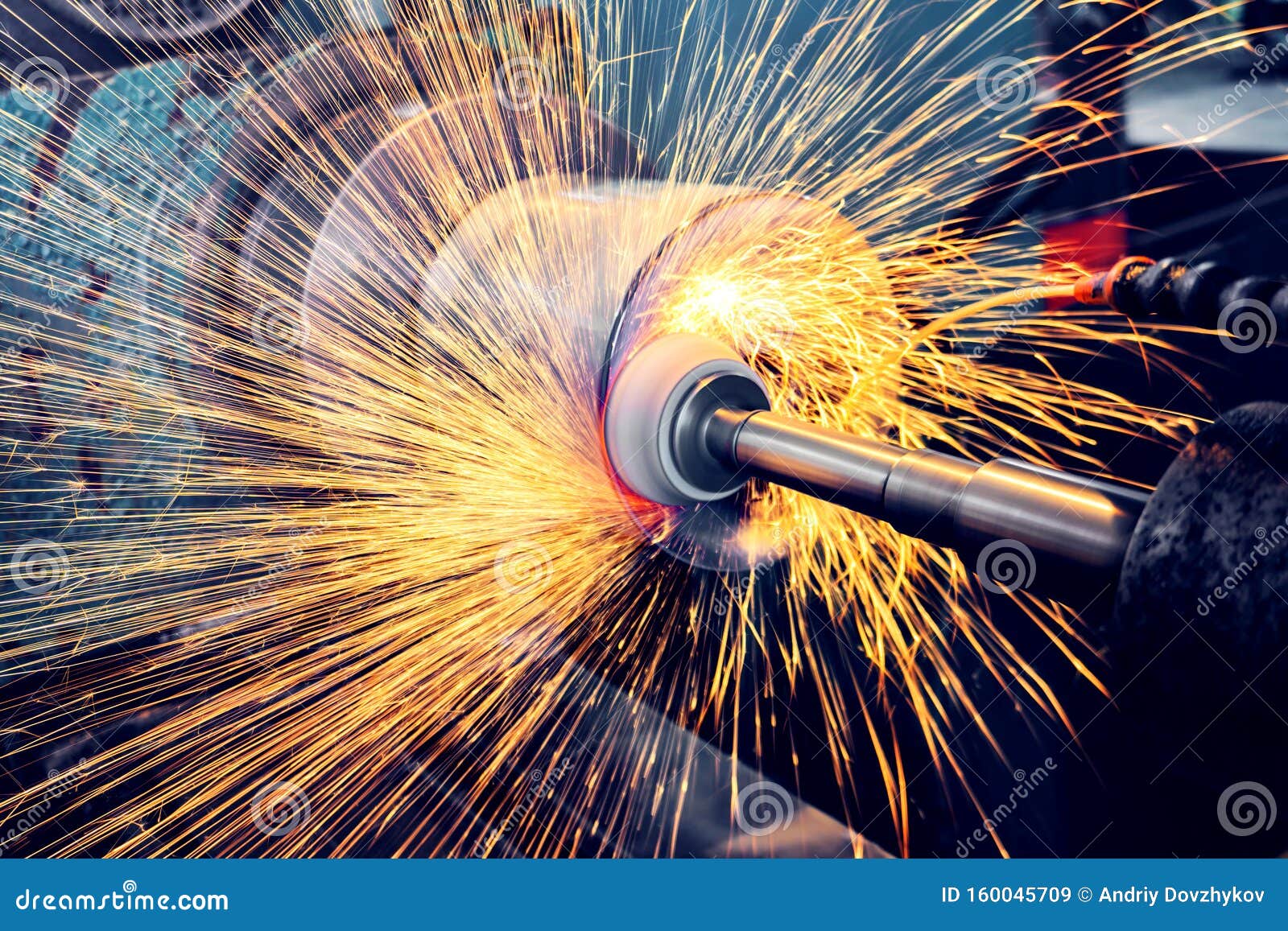 Grinding a Cylindrical Part on a Circular Grinding Machine, High ...