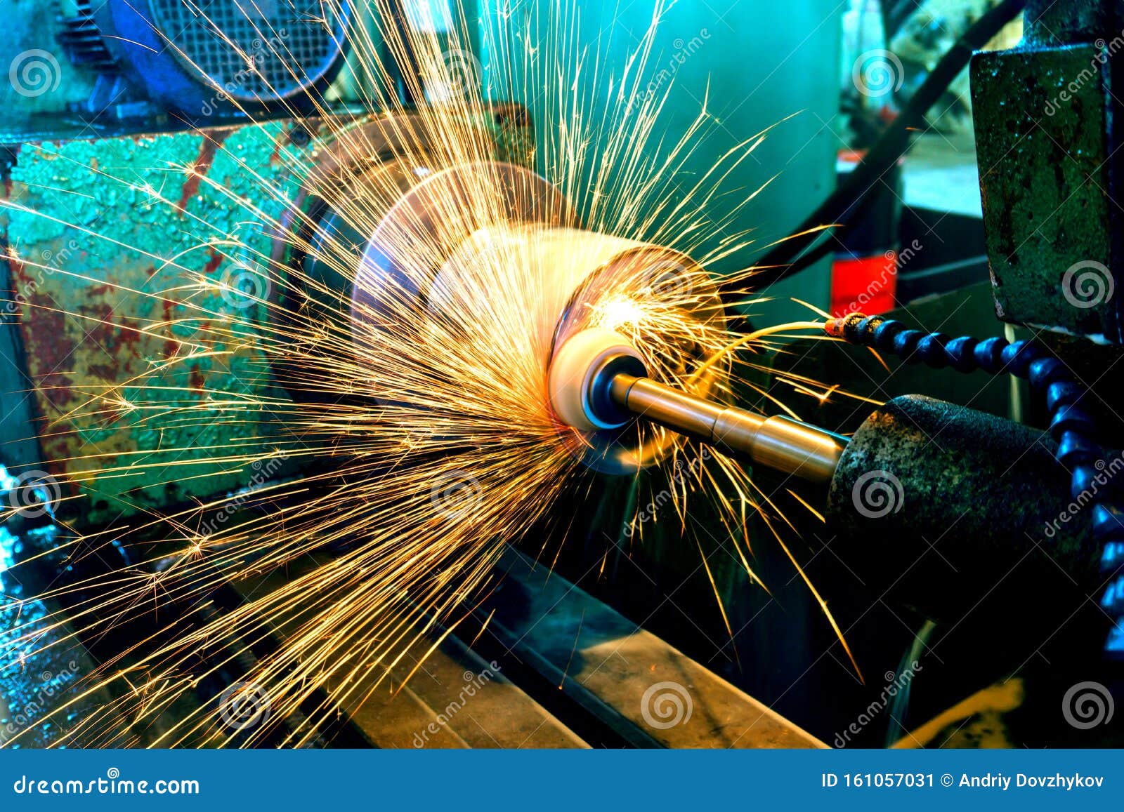 Grinding a Cylindrical Part on a Circular Grinding Machine, High ...