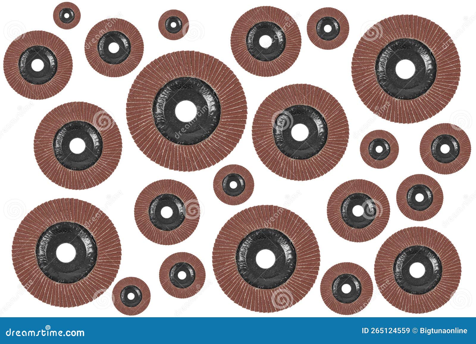 Grinding Disc of an Angle Grinder Isolated on a White Background. New ...