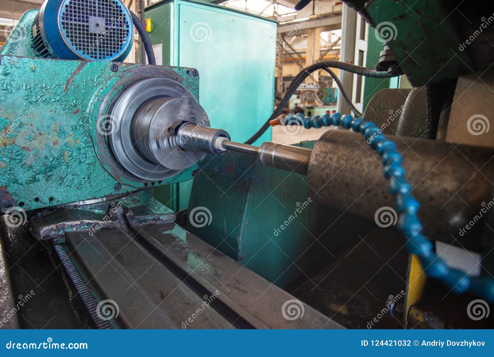 Grinding on the Internal Grinding Machine Tools of Metal Products, with ...